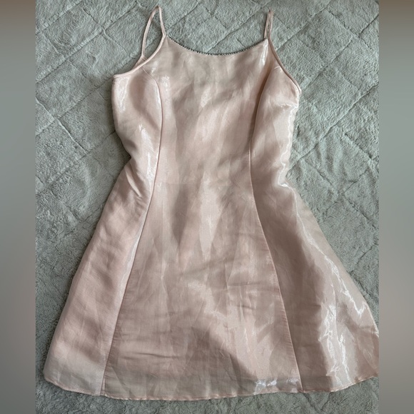 Dresses | Fancy Pink Mini Dress | Poshmark